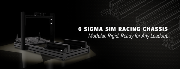 6 Sigma Racing Simulator cockpit – Durable, Customizable Sim Rigs